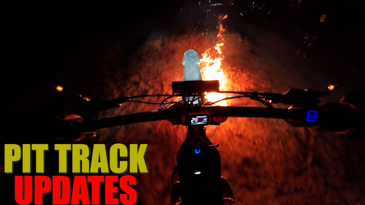 SURRON CHAIN DRIVE TESTING + PIT TRACK UPDATES - MIDWEST EMOTO